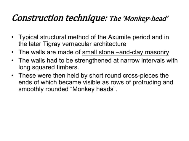 Lecture 2 axumite architecture | PDF | Historic Site and Landmark Tours ...