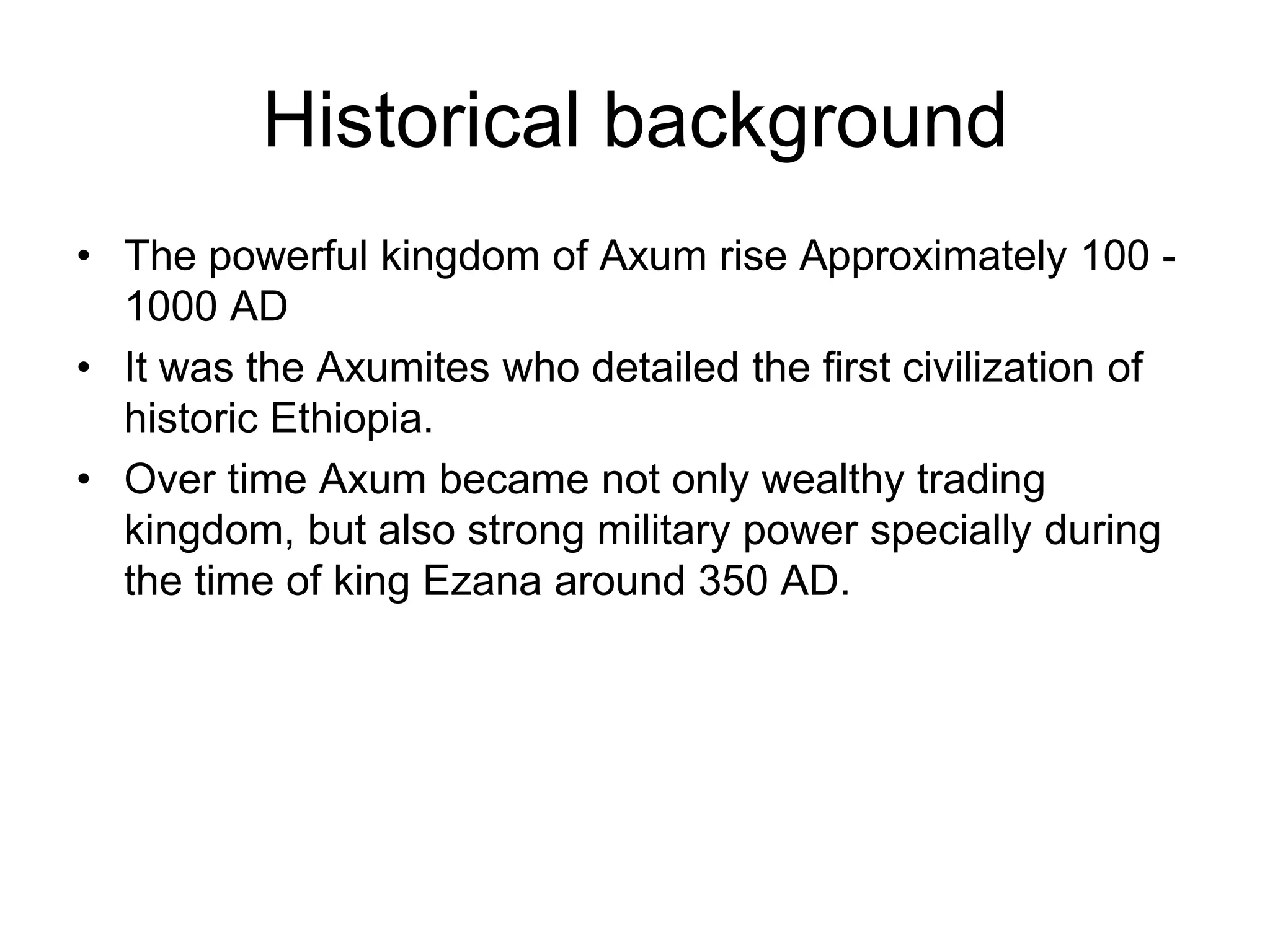 axumite architecture | PDF