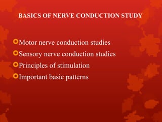 lecture 2 basic NCs.pptx physiotherapy.. | PPT