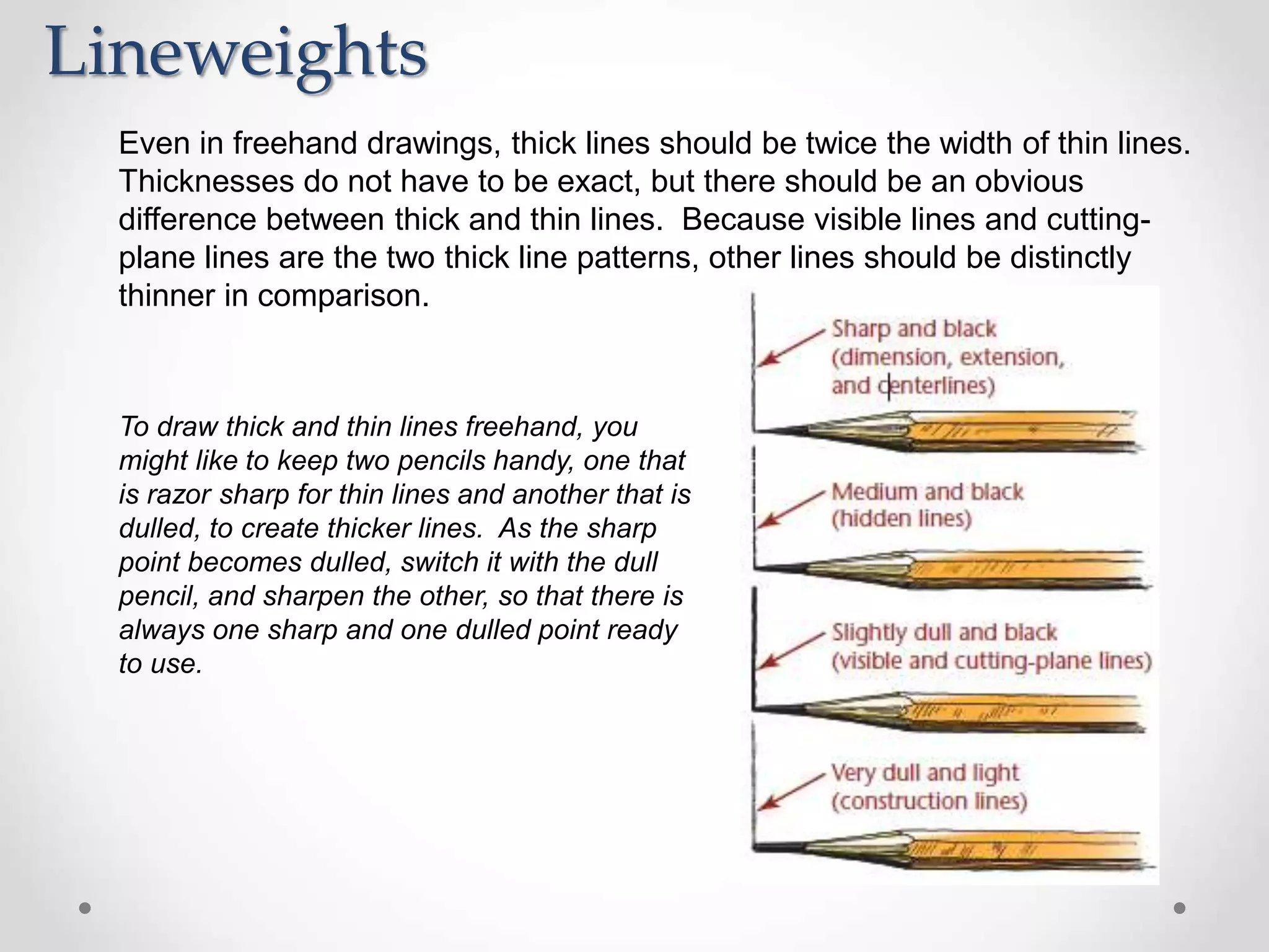 Basic Technical Drawing and Sketching.ppt | 3-D Graphics | Computer ...