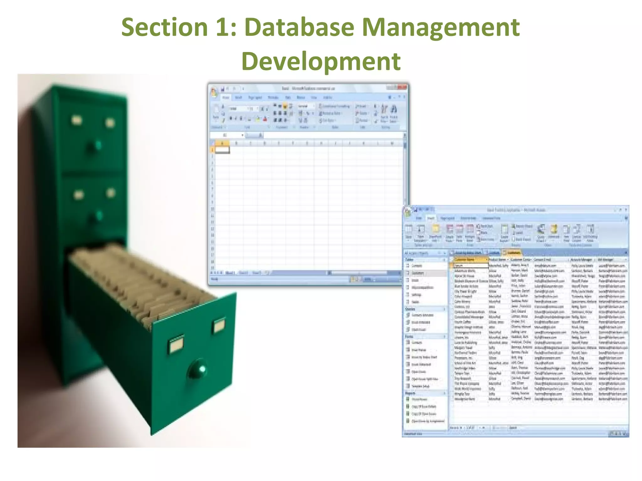 Database Management & Models | PPT