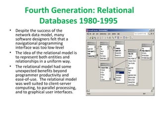 Database Management & Models | PPT