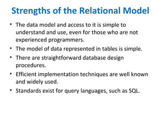 Database Management & Models | PPT