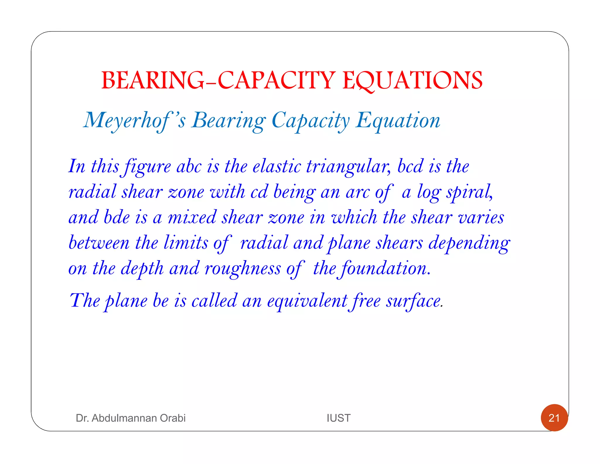 Lecture 2 bearing capacity | PDF