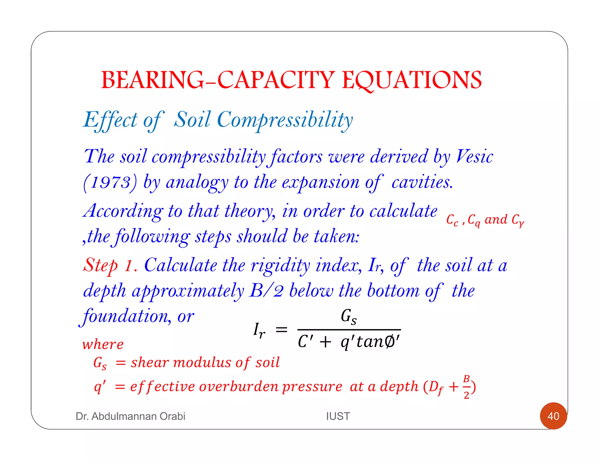 Lecture 2 bearing capacity | PDF | Civil Engineering Industry | Industries