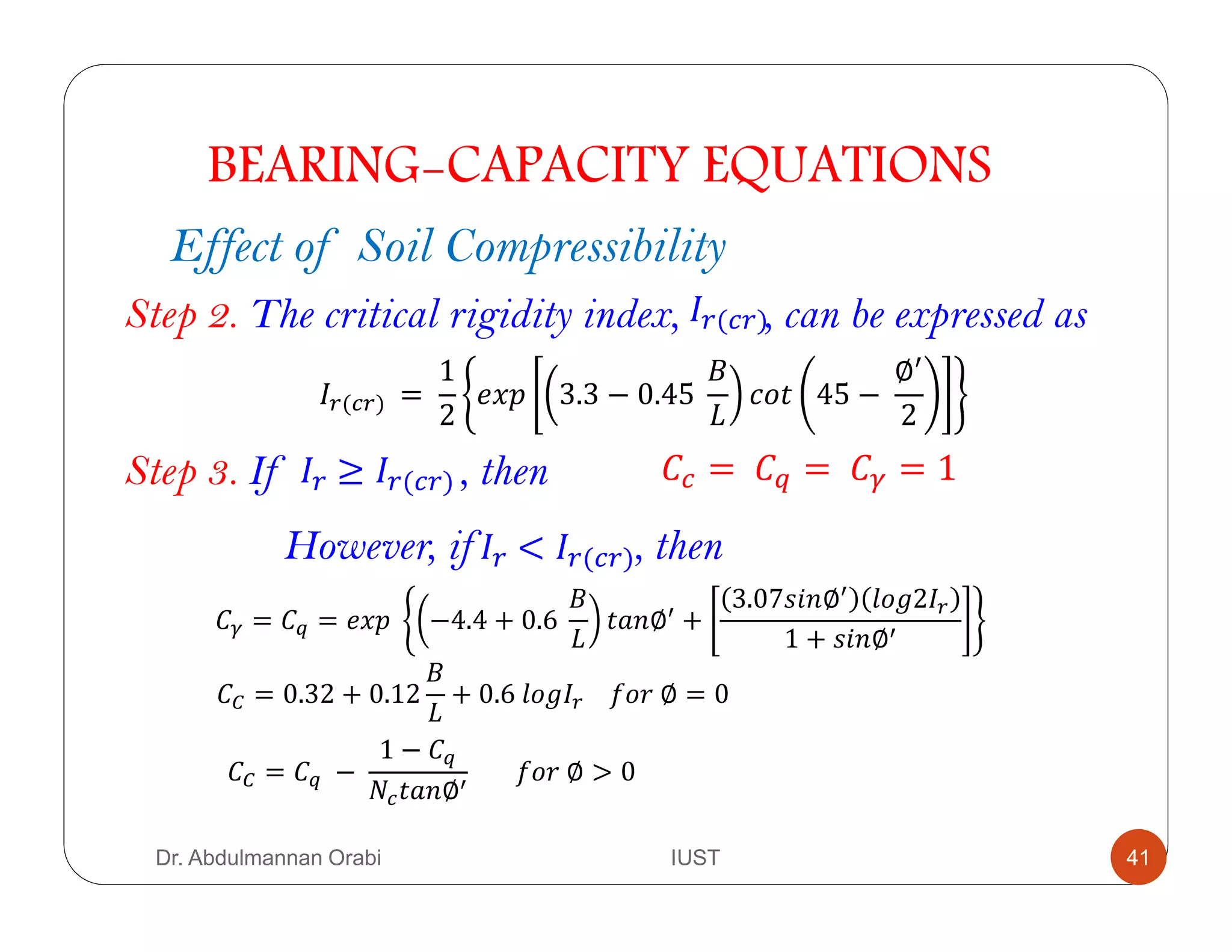 Lecture 2 bearing capacity | PDF