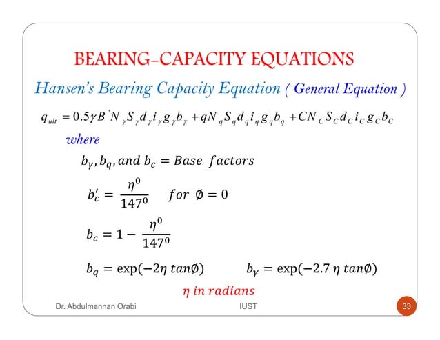Lecture 2 bearing capacity | PDF | Civil Engineering Industry | Industries