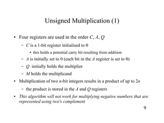Lecture2 binary multiplication | PDF