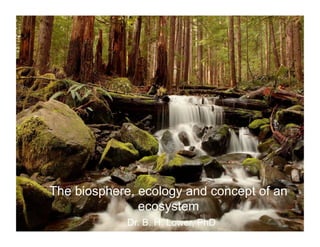 Lecture 2 biosphere & ecosystems | PPT