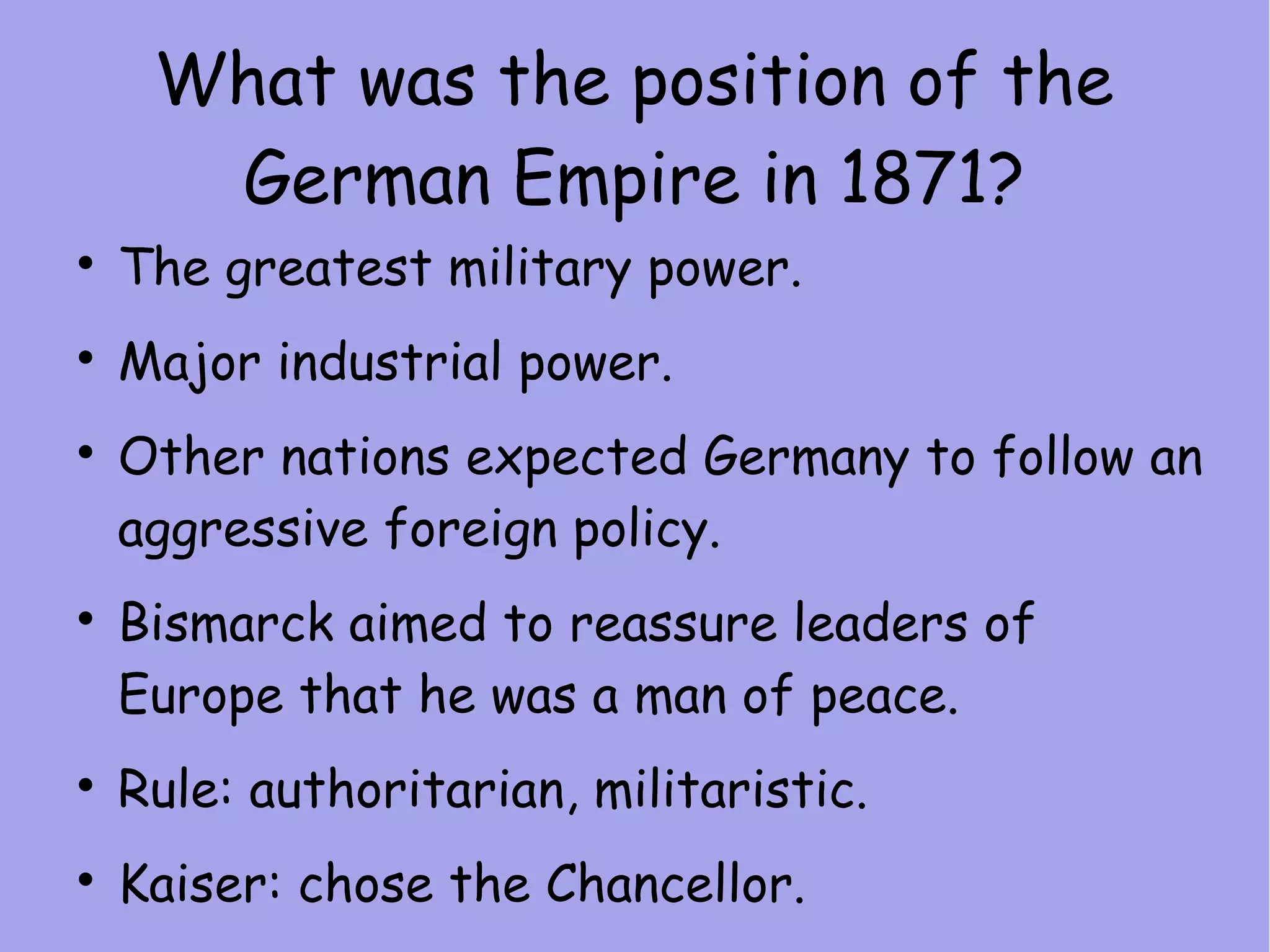 Lecture 2 bismarck | PPT