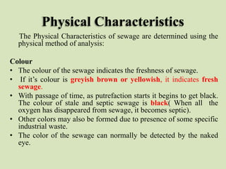LECTURE 2 CHARACTERISTICS OF SEWAGE.pptx