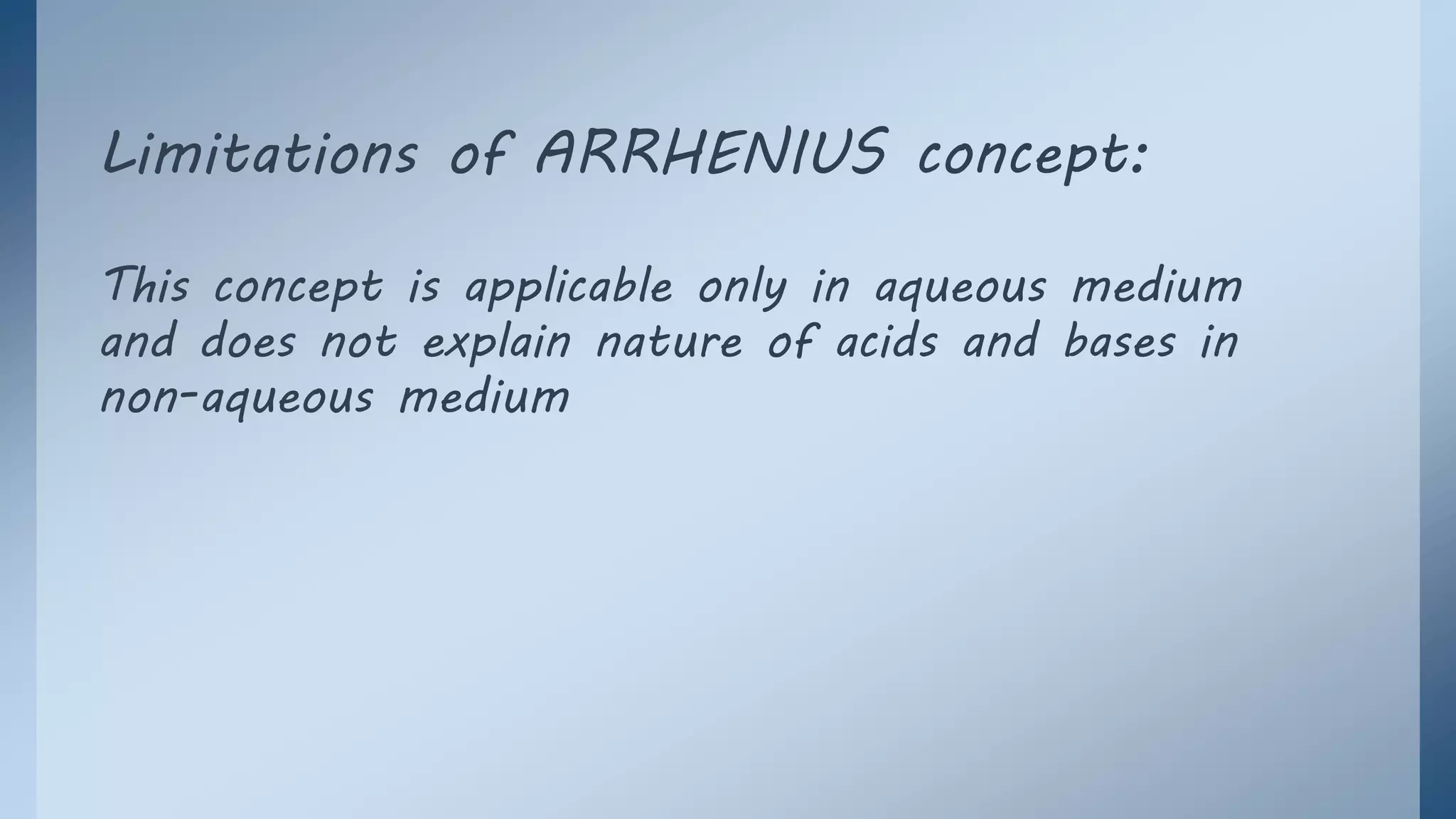 arrhenius concept of acids and bases | PPTX