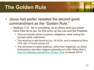 Lecture 2; Christian Ethics | PPT