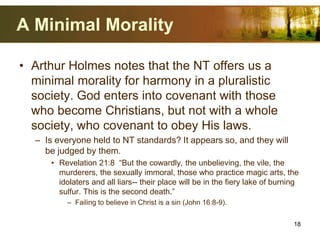 Lecture 2; Christian Ethics | PPT