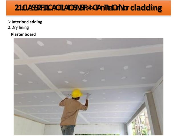 lecture 2 Cladding for external & internal.pdf | Painting | Arts and Crafts