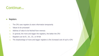lecture 2 coal assembly language lecture | PPTX