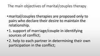 Lecture 2 Couple assessment: common problems experienced by couple | PPTX