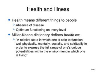 lecture 2 Concepts of health, illness.ppt