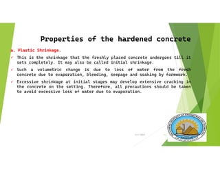civil engineering material of concrete pdf | PPT