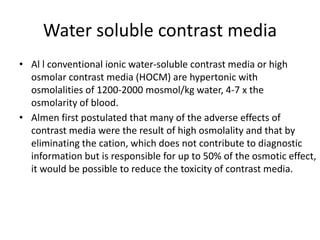 Lecture 2 contrast material | PPTX | Chemistry | Science