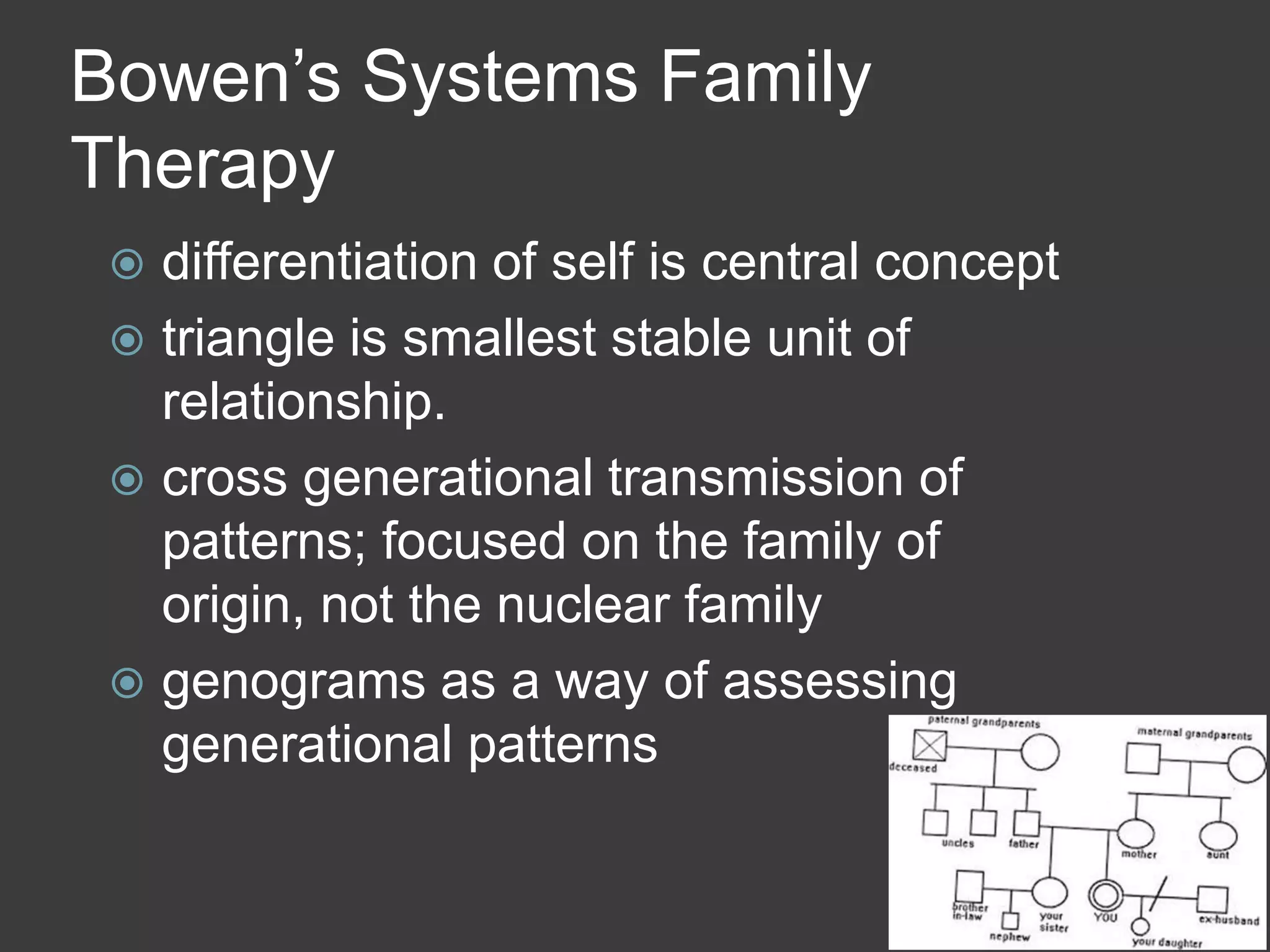 Lecture 2 core concepts in systemic therapy | PPTX