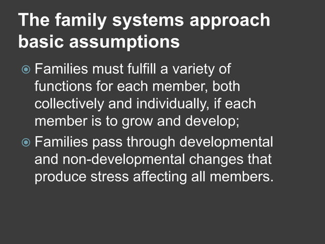 Lecture 2 core concepts in systemic therapy | PPTX | Family and ...