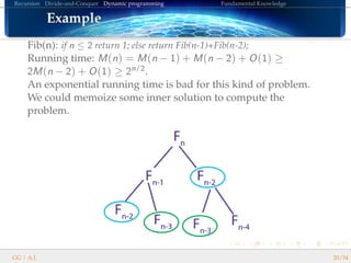 Divide&Conquer & Dynamic Programming | PDF