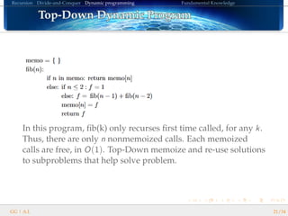 Divide&Conquer & Dynamic Programming | PDF
