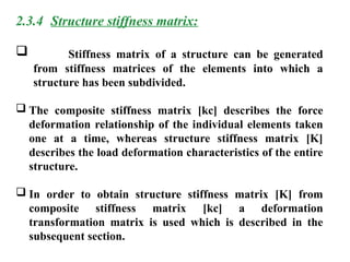 Lecture 2 Direct Stiffness matrix method Introduction.pptx