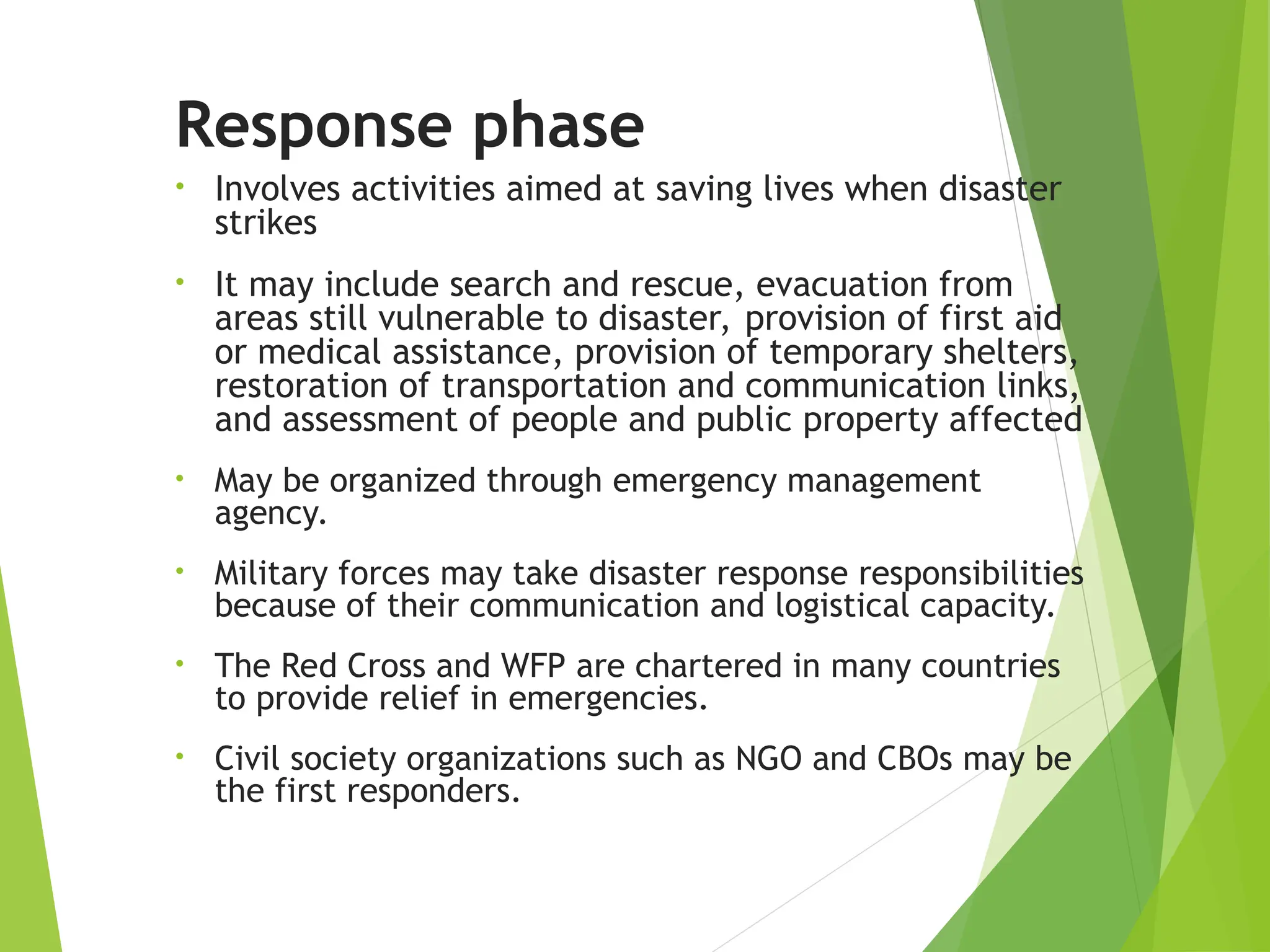 Lecture 2 Disaster response.ppt. you can download | PPT