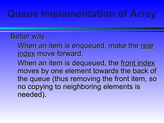 Lecture 2d queues | PPT