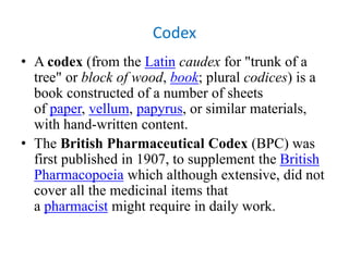 Drug literature and publications | PPTX