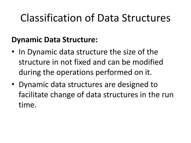 Lecture 2 Data Structure Introduction | PPT Lecture 2 Data Structure Introduction | PPT
