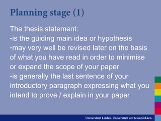 Planning the writing process | PPT