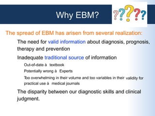 Lecture 2 EBM Final.pdf for medical management | PDF