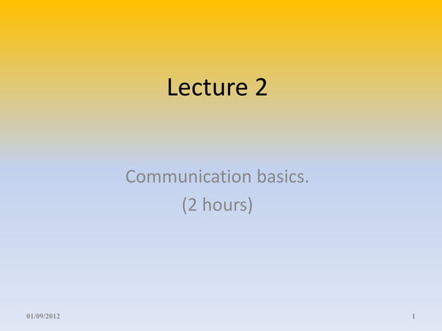 Lecture 2 encoding | PPT