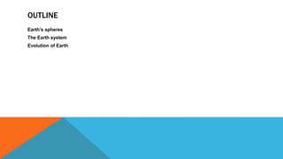 Fundamentals of Earth Science | PPTX