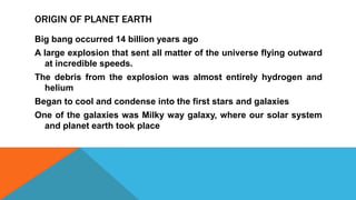 Fundamentals of Earth Science | PPTX