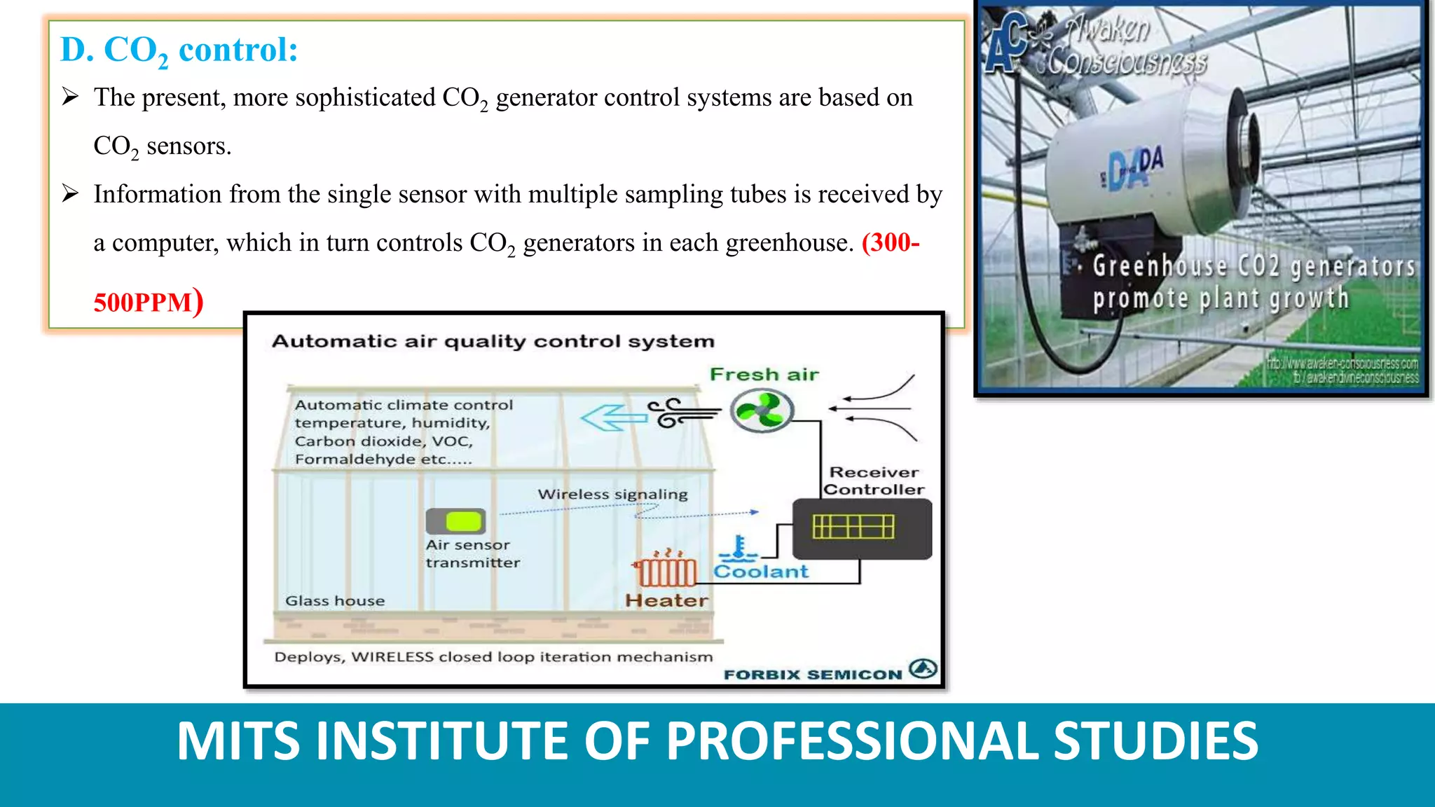 Environmental Control IN GREEN HOUSE | PPTX