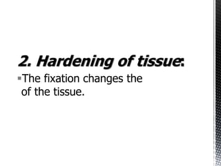 Principles, Methods and Types of Fixatives | PPTX