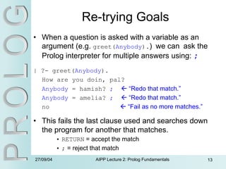 Prolog fundamentals for beeginers in windows.ppt