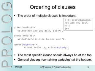 Prolog fundamentals for beeginers in windows.ppt