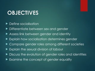 lecture 2 GENDER AND SOCIALISATION & GENDER INEQUALITY.ppt