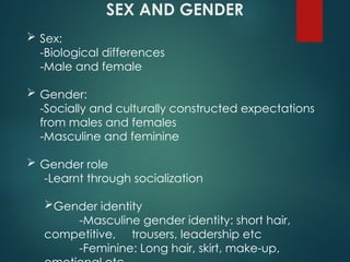 lecture 2 GENDER AND SOCIALISATION & GENDER INEQUALITY.ppt
