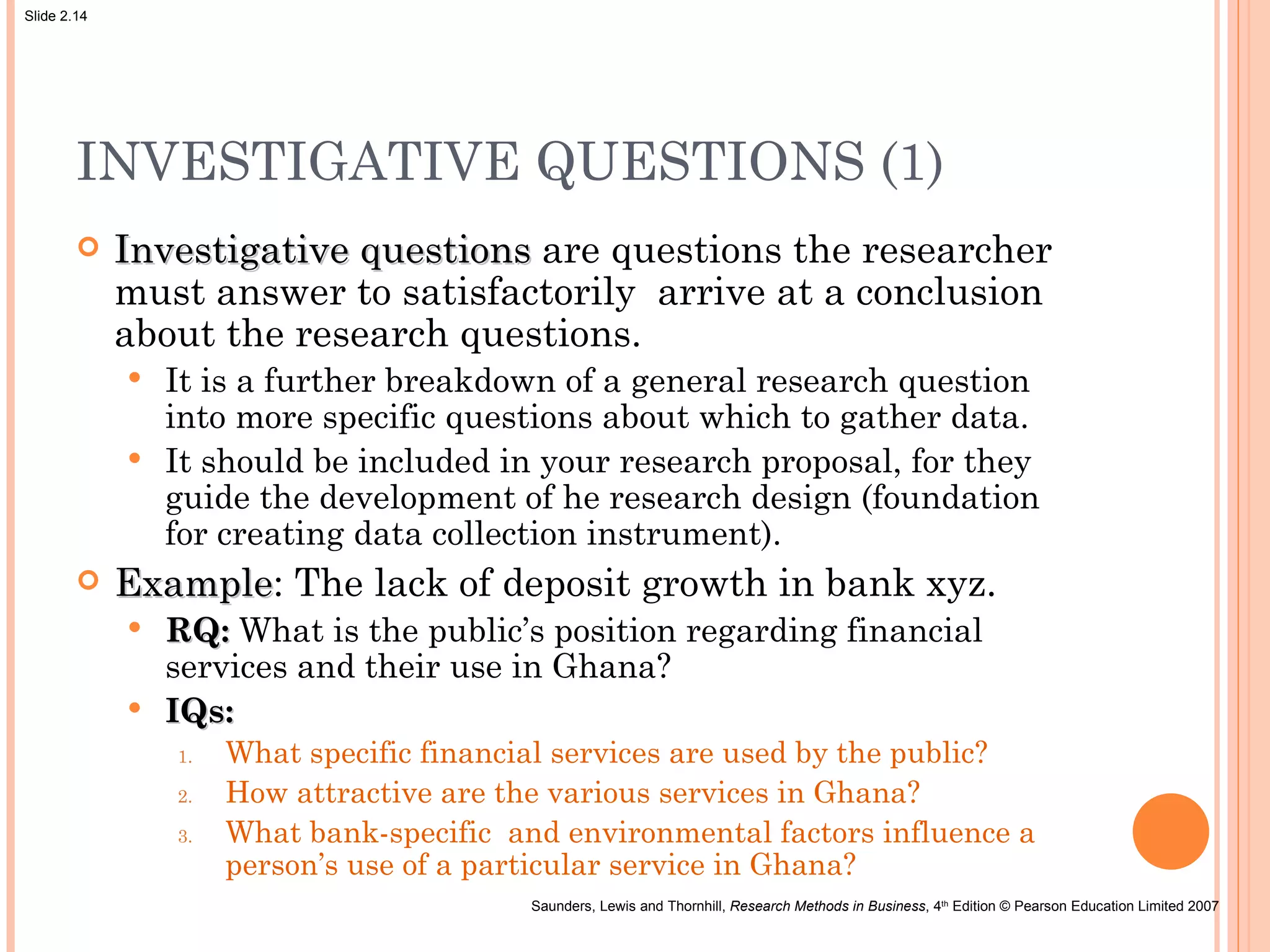 Lecture 2 generating the research idea | PPT