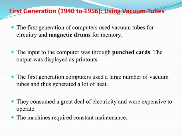 Lecture 2 generations | PPT