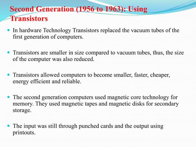 Lecture 2 generations | PPT