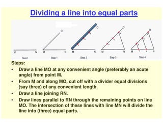 Geometrical drawing engineering drawings | PDF