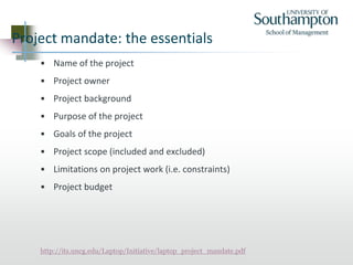 Goal directed project management | PPTX