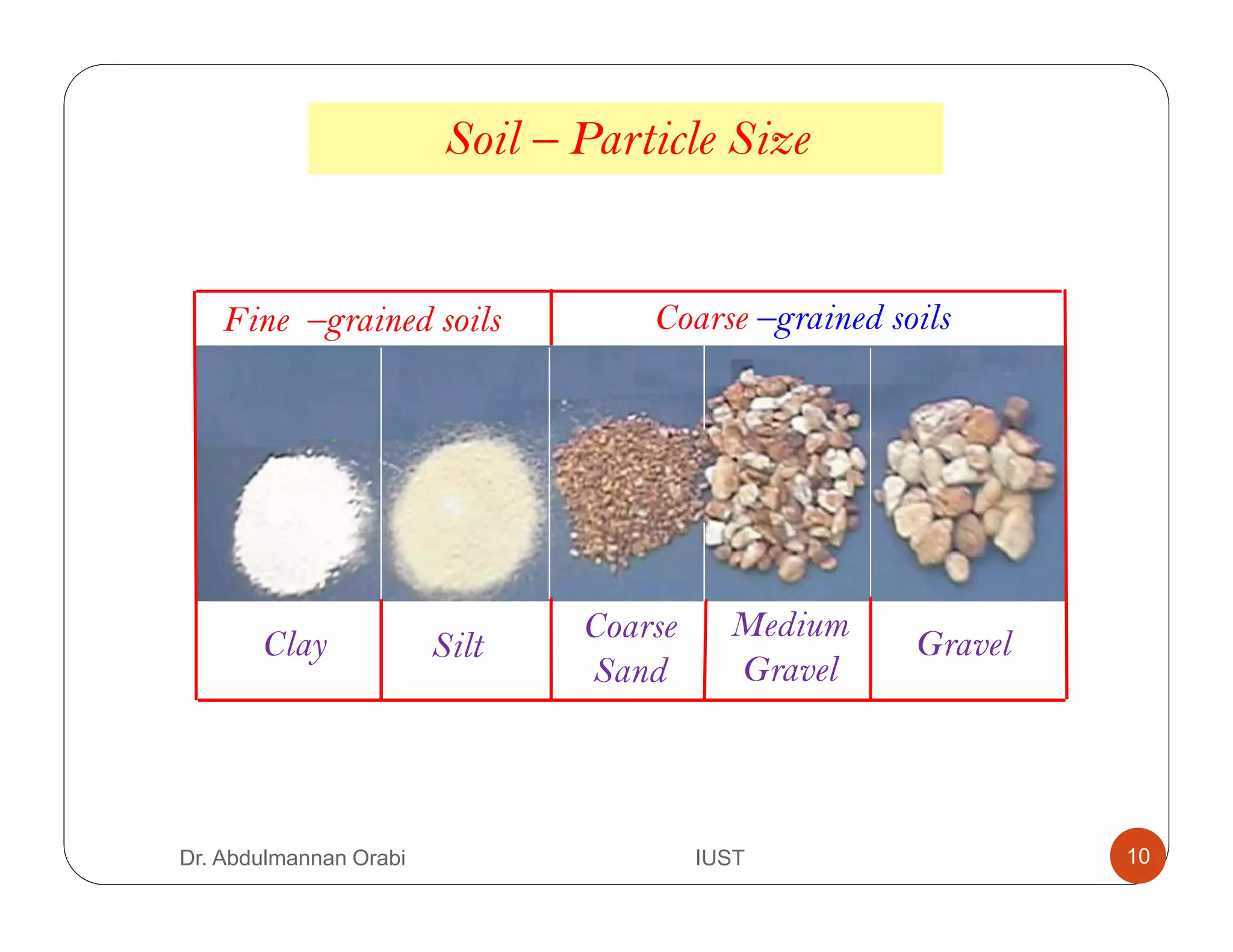 Lecture 2 grain size distribution | PDF